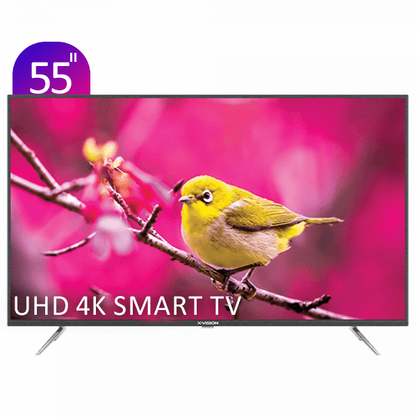 قیمت و خرید تلویزیون uhd 4k هوشمند ایکس‌‌ویژن سری 7 مدل xtu775 سایز 55 اینچ