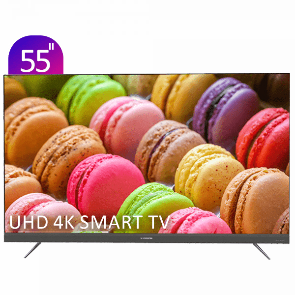 قیمت و خرید تلویزیون uhd 4k هوشمند ایکس‌ویژن سری 8 مدل xtu855 سایز 55 اینچ