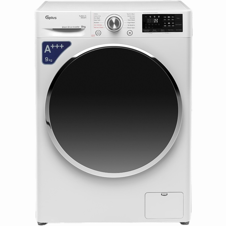 قیمت و خرید لباسشویی جی پلاس 9 کیلوگرم مدل GWM R990